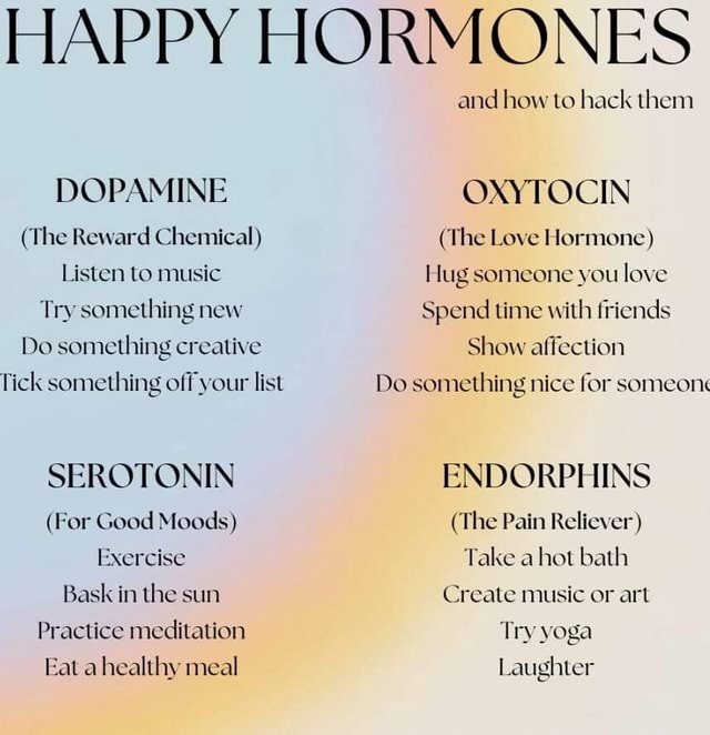 HAPPY HORMONES DOPAMINE (The Reward Chemical) Listen to music Try ...