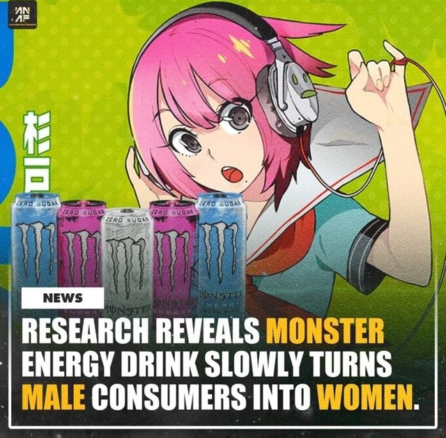I RESEARCH REVEALS MONSTER ENERGY DRINK SLOWLY TURNS I MALE CONSUMERS ...