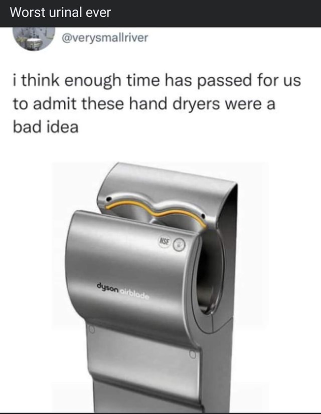 Worst urinal ever i think enough time has passed for us to admit these ...