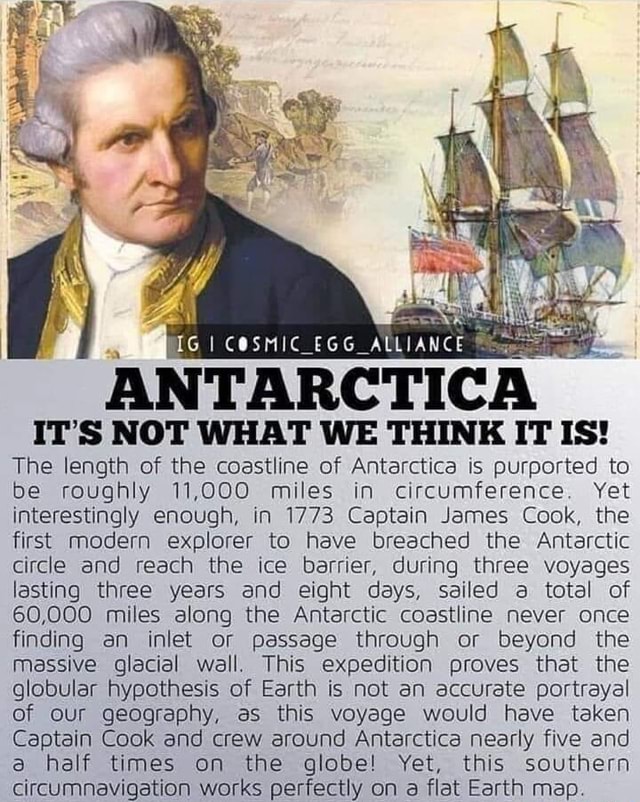 ANTARCTICA IT'S NOT WHAT WE THINK IT IS! The length of the coastline of ...