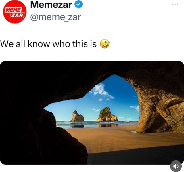 Memezar @meme zar We all know who this is - iFunny