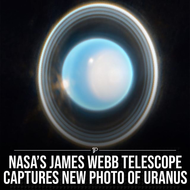 #NASA has captured a new image of Uranus using their #JamesWebb ...