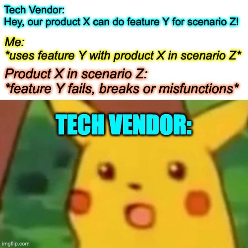 Yeah, why would anyone use a wildly advertised feature.... - Tech ...