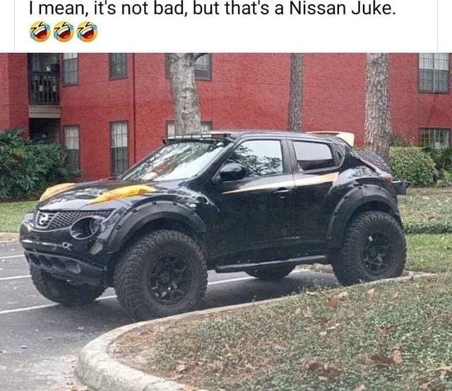 I mean, its not aa, but ats a Nissan Juke. - iFunny