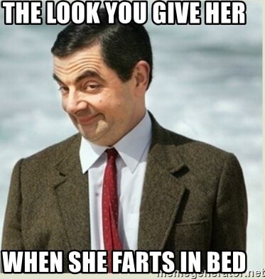 THE LOOK YOU GIVE HER WHEN SHE FARTS IN BED... - America’s best pics ...