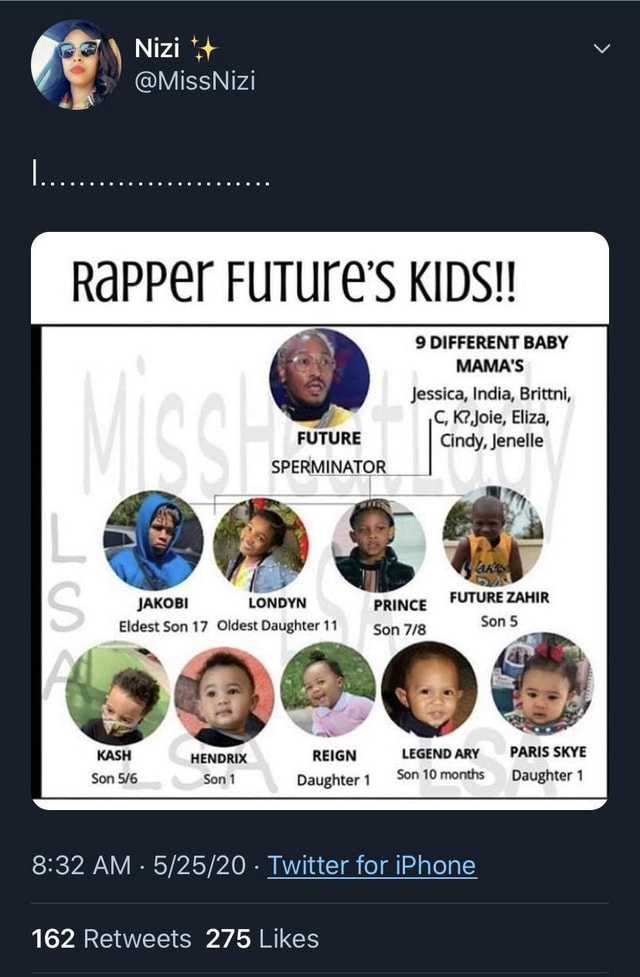 @MissNizi 9 DIFFERENT BABY MAMA'S Jessica, India, Brittni, C, Eliza ...