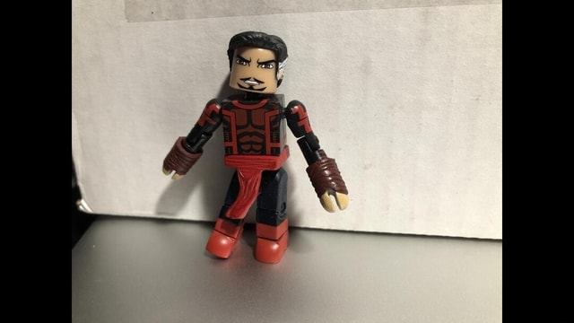 Doctor Strange in his Defenders comics costume custom minimate. - iFunny
