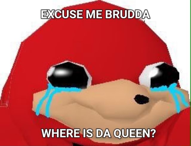 EXCUSE ME BRUDDA WHERE IS DA QUEEN? - iFunny