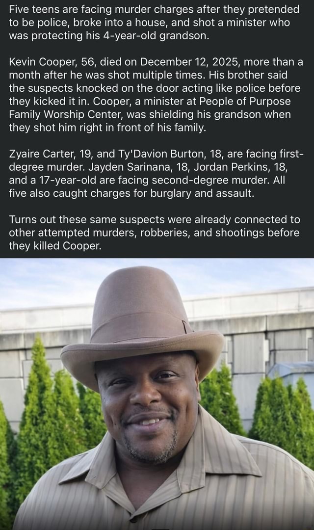 Five teens are facing murder charges after they pretended to be police ...