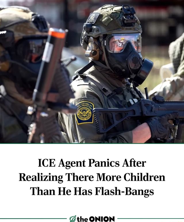 ICE Agent Panics After Realizing There More Children Than He Has Flash ...