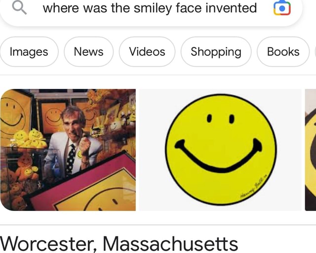 QQ. where was the smiley face invented "e) Images News Videos Shopping ...