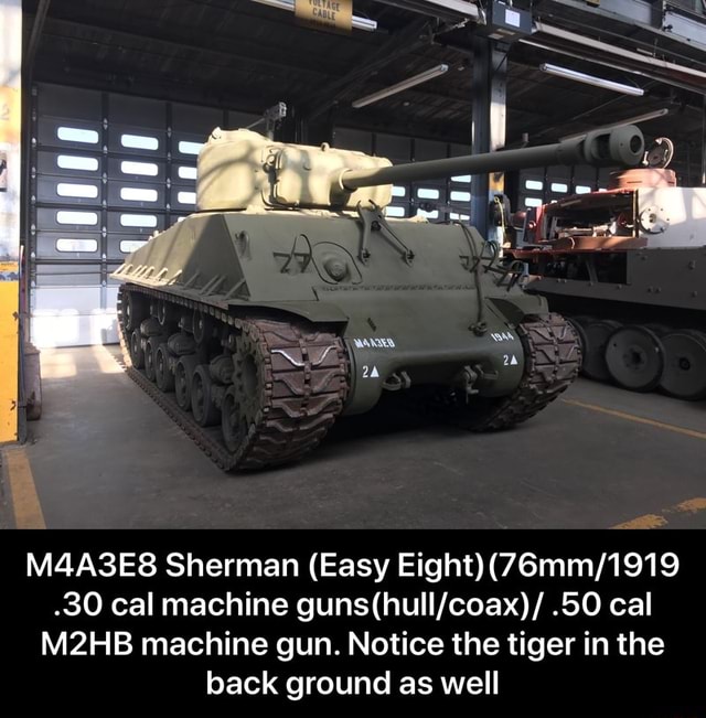 M4A3E8 Sherman (Easy Eight) (76mm/1919 .30 cal machine guns(hull/coax ...