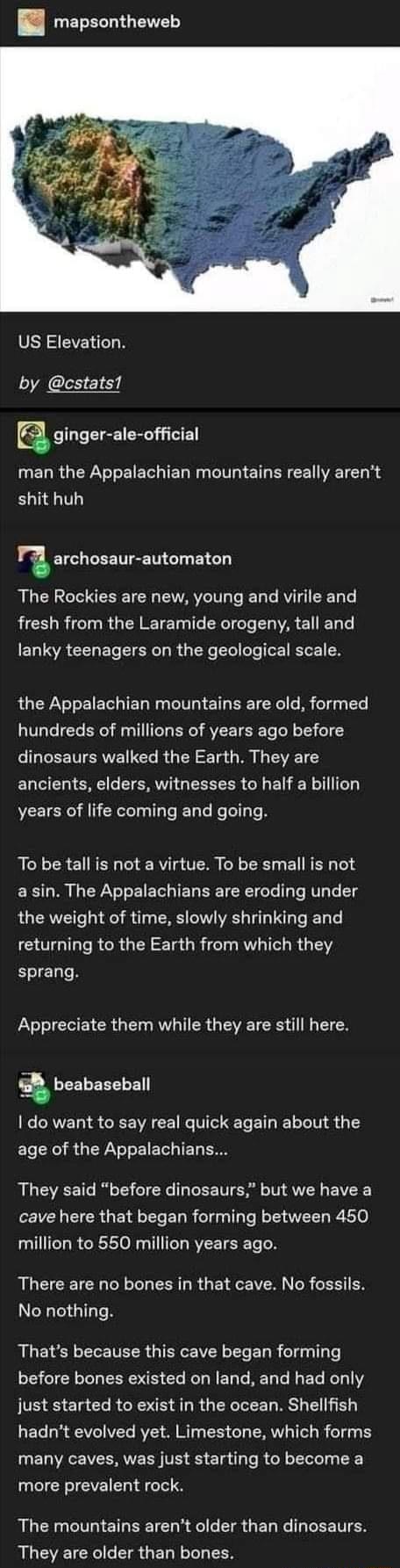 Mapsontheweb US Elevation. by @estats1 ginger-ale-official man the ...