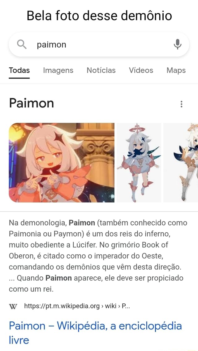 Bela foto desse demônio paimon Paimon Todas Imagens Notícias Vídeos ...