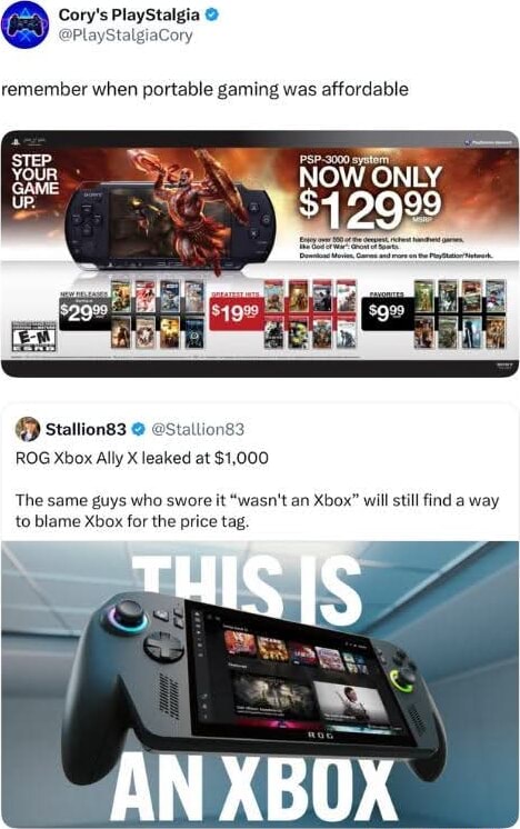 Cory's PlayStalgia remember when portable gaming was affordable NOW ...