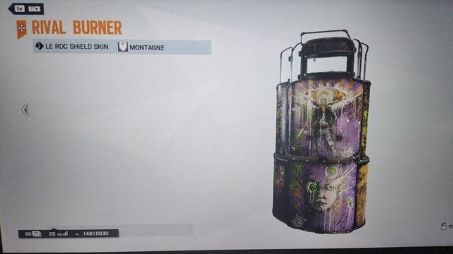 RIVAL BURNER LE ROC SHIELD SKIN MONTAGNE 14818030 - iFunny Brazil