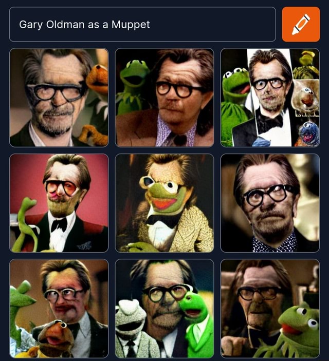 Gary Oldman as a Muppet - iFunny