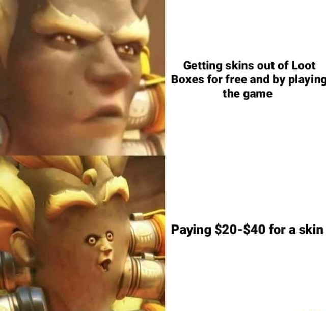Getting skins out of Loot Boxes for free and by playing the game Paying ...