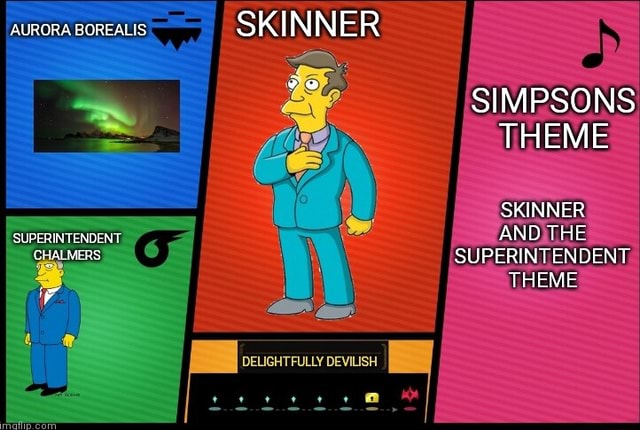 AURORA BOREALIS SKINNER SIMPSONS THEME SKINNER AND THE SUPERINTENDENT ...