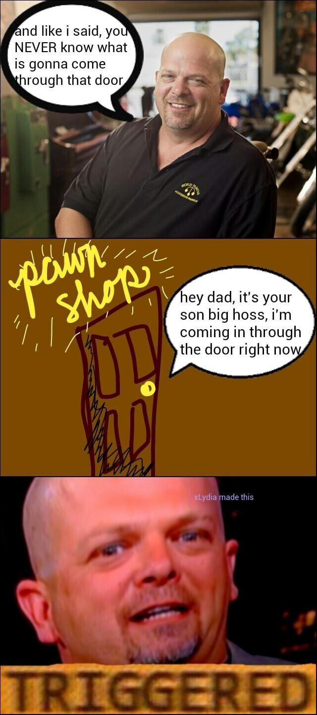 And like i said, yo NEVER know what is gonna come that dooy, ey dad, it ...