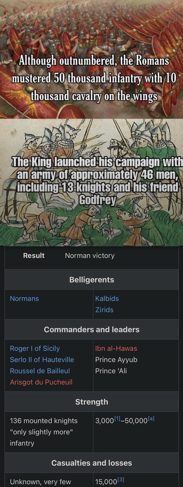 Mustered 50) thou fa t with 10 ousandinfan on The King launched SiC win ...