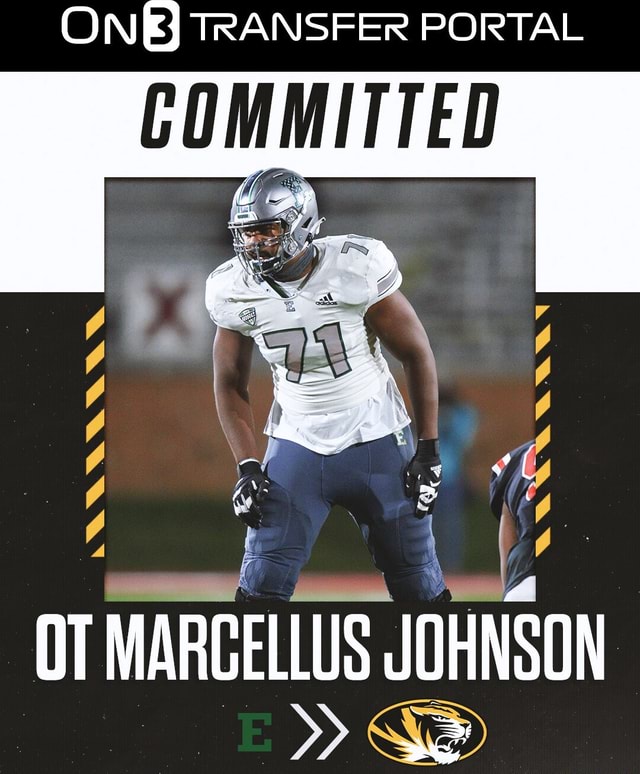 ONE} TRANSFER PORTAL COMMITTED OT MARCELLUS JOHNSON GS - iFunny