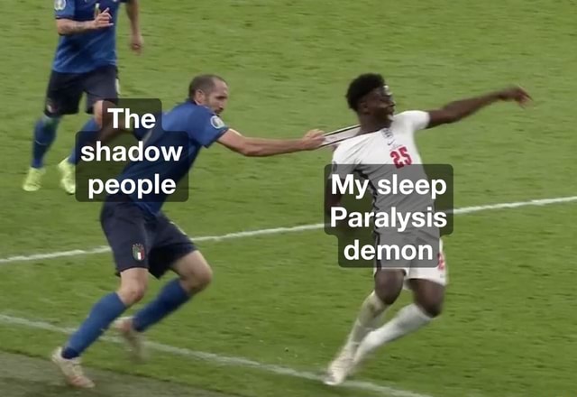 The shadow people My sleep Paralysis demon - iFunny