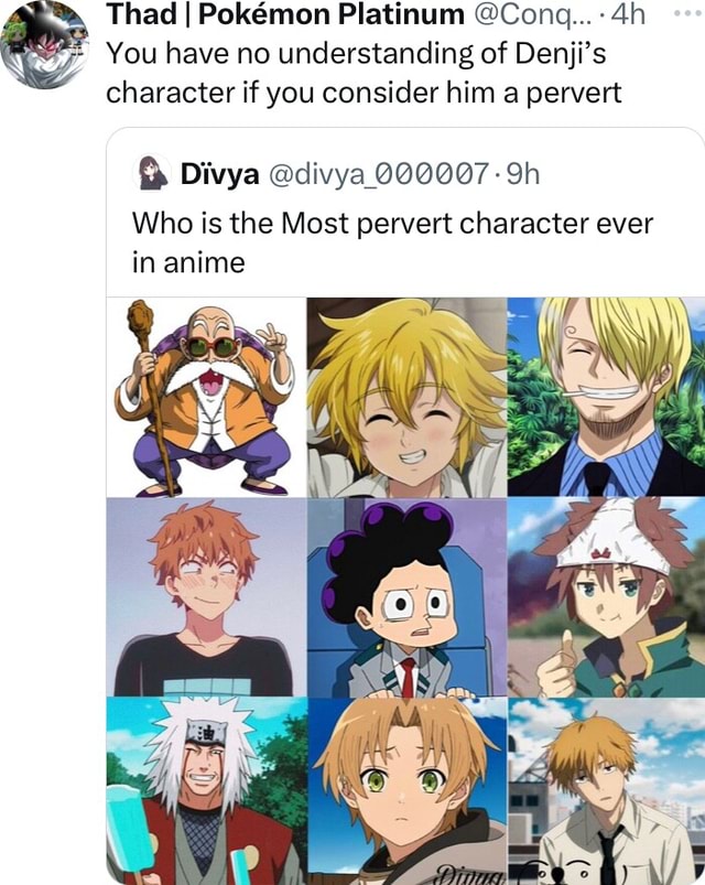 Thad I Pokemon Platinum @Cong...- You have no understanding of Denji's ...