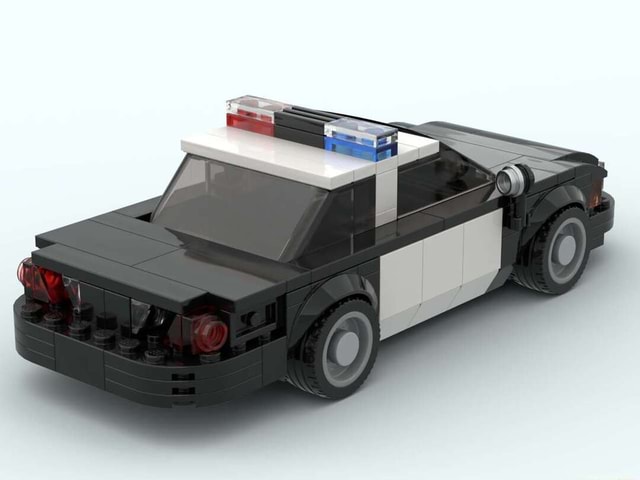 Lego Ford Crown Victoria Classic Police Car by Padlix on Rebrickable - )