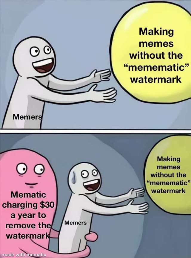 Making memes without the "memematic" watermark - iFunny