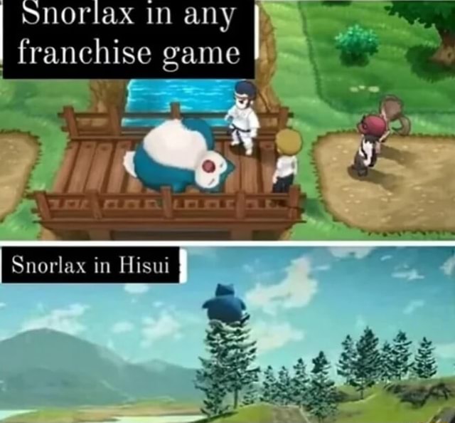 I norlax in any franchise game Snorlax in Tisui - iFunny