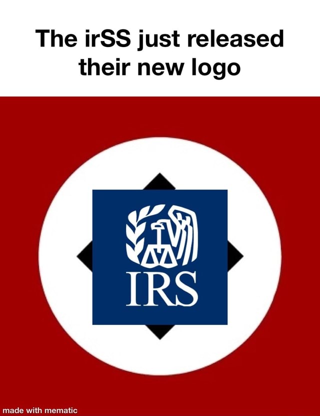 The irSS just released their new logo IRS - iFunny