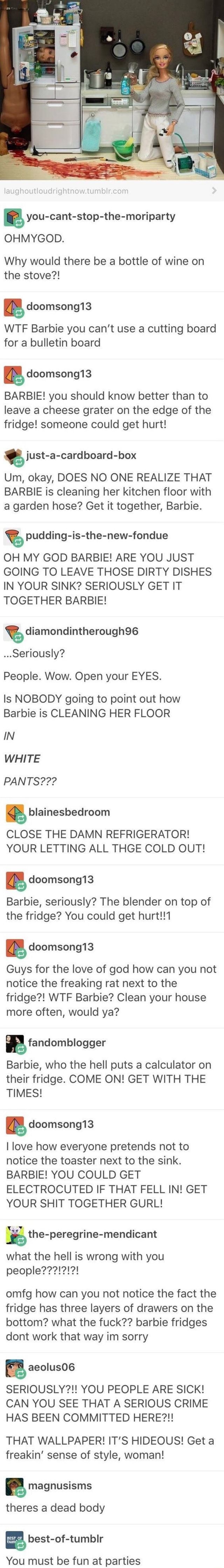 & you-cant-stop-the-moriparty OHMYGOD. Why would there be a bottle of wine on the stove?! WTF ...