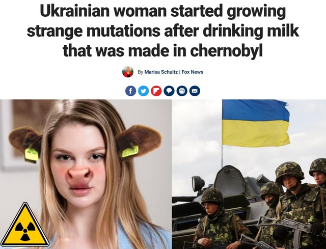 Ukrainian woman started growing strange mutations after drinking milk ...