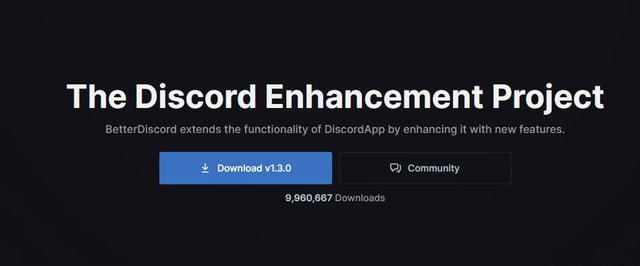 Better Discord Install - The Discord Enhancement Project BetterDiscord ...