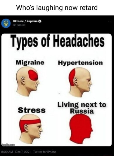 Who's laughing now retard Types of Headaches Migraine Hypertension ...