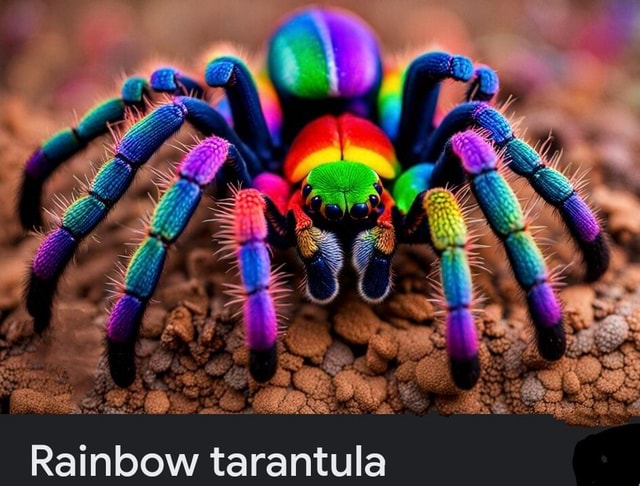 Ss, Rainbow tarantula - America’s best pics and videos