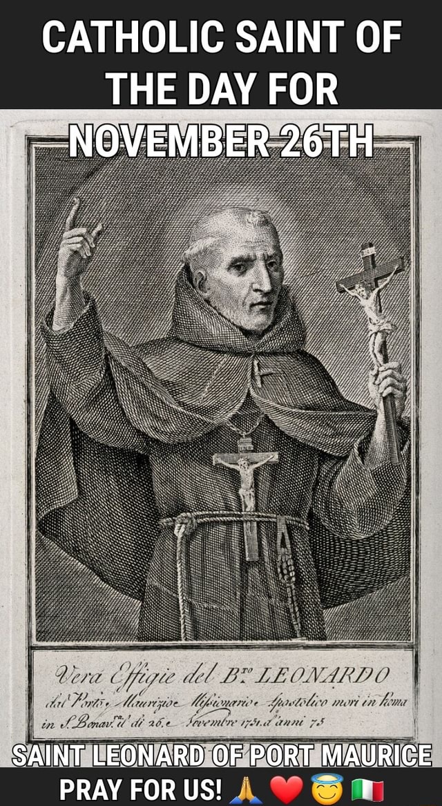 CATHOLIC SAINT OF THE DAY FOR NOVEMBER 26TH del LEON. anne SAINT ...