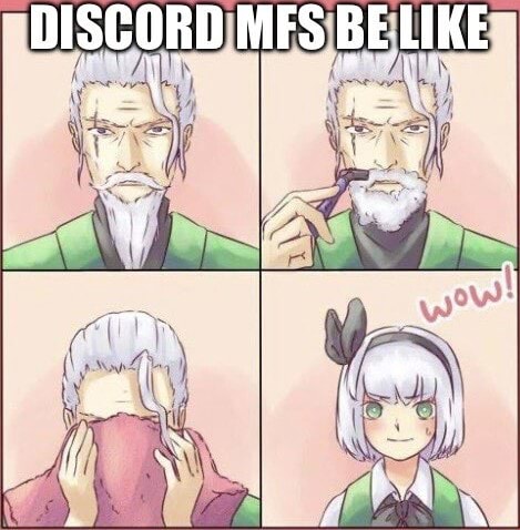 DISCORD MFS BE LIKE - iFunny