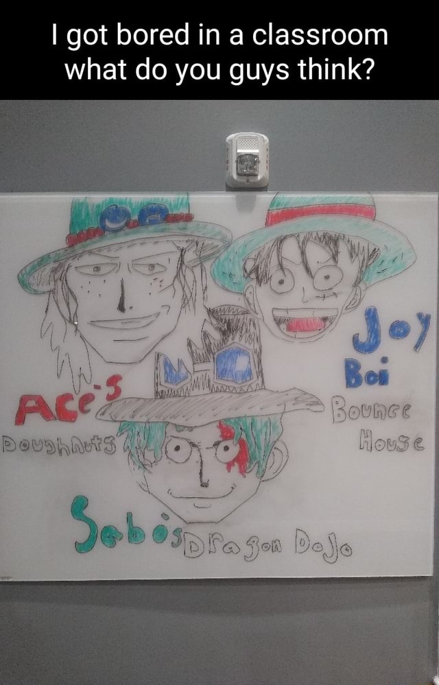 I got bored in a classroom what do you guys think? - iFunny