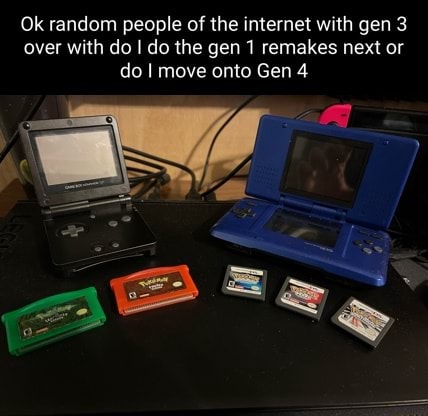 Ok random people of the internet with gen 3 over with do I do the gen 1 ...