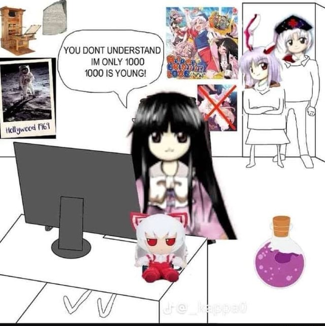 YOU DONT UNDERSTAND IM ONLY 1000 1000 IS YOUNG! - iFunny