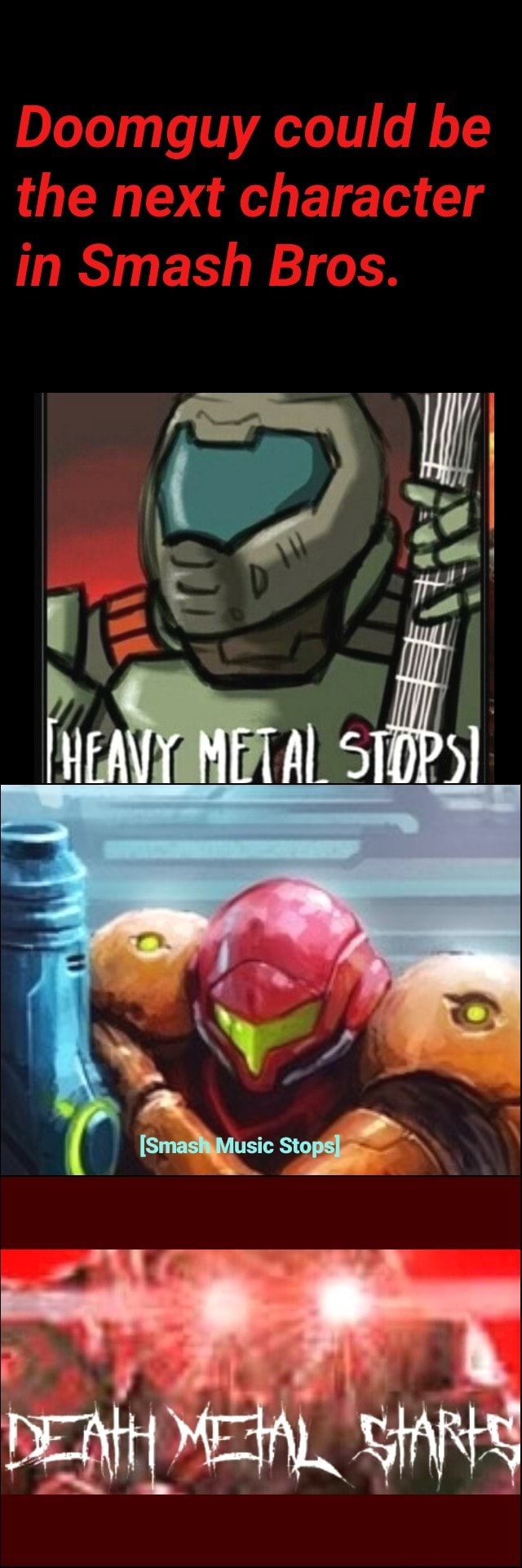 Doomguy could be the next character in Smash Bros. - iFunny