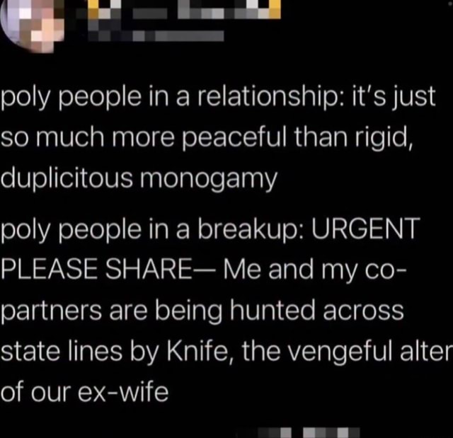 Om poly people in a relationship: it's just so much more peaceful than ...