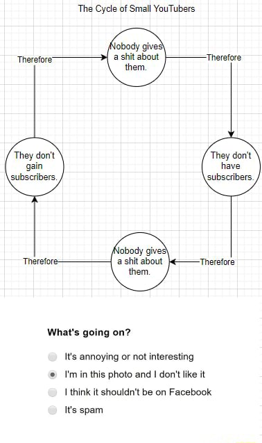 The Cycle of Small YouTubers lobody gives a shit about them. They don't ...