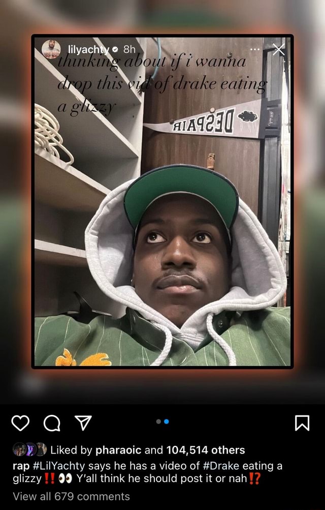 Zesty Drake - lilyachty this Sf drake eat wanha RS Liked by pharaoic ...