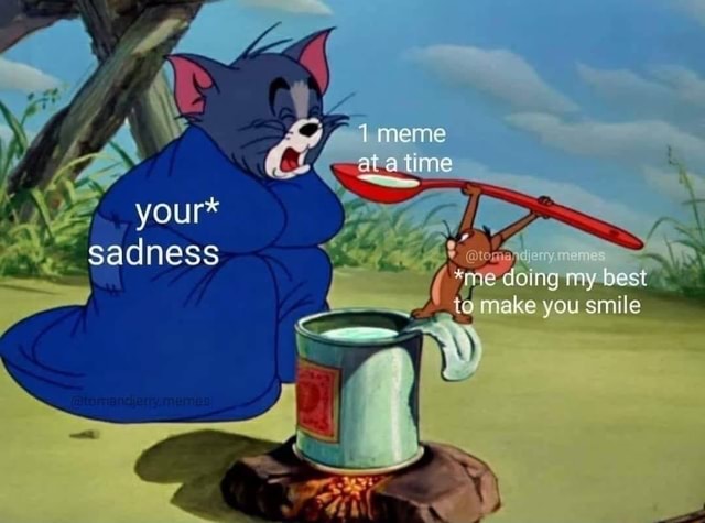 \ your* sadness meme do ing my best make you smile - iFunny