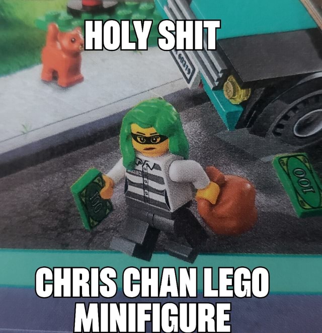HOLY SHIT CHRIS CHAN LEGO MINIFIGURE - iFunny