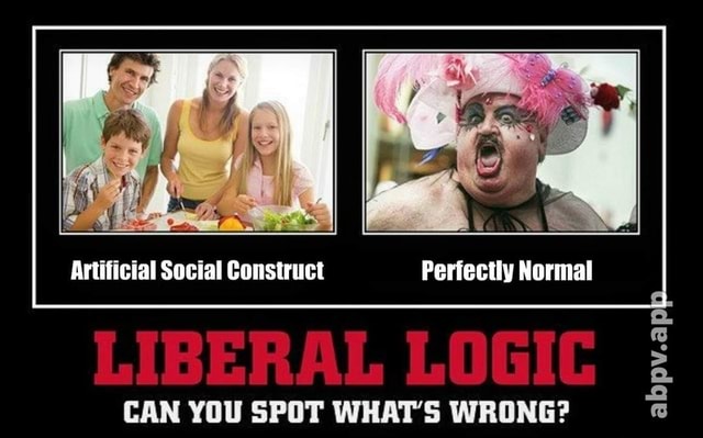 Artificial Social Construct Perfectly Normal abpv.ap! CAN YOU SPOT WHAT ...
