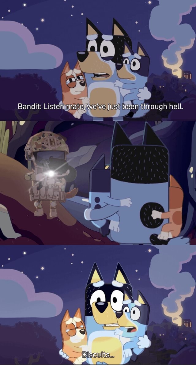 It Bandit: Listen mate, we've just been through hell. Biscuits... - iFunny